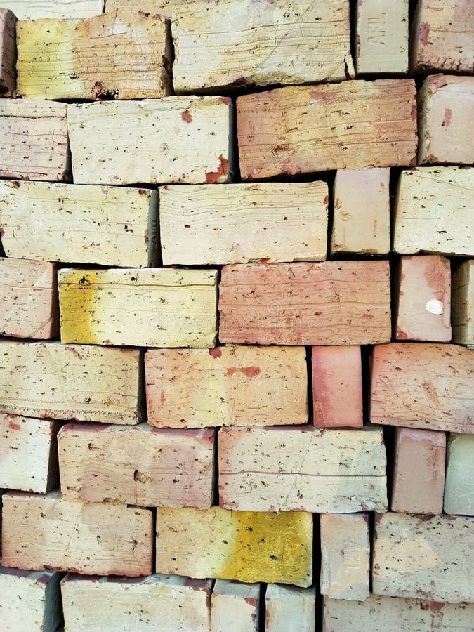 Brick Background Wallpaper Brick Piled Up Stock Image - Image of road ...