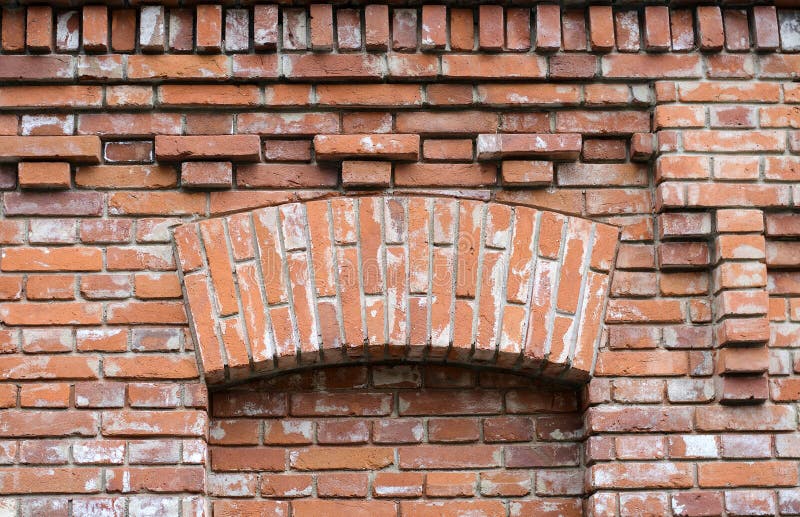 Brick Beautiful Facade of the Building Stock Photo - Image of facade ...