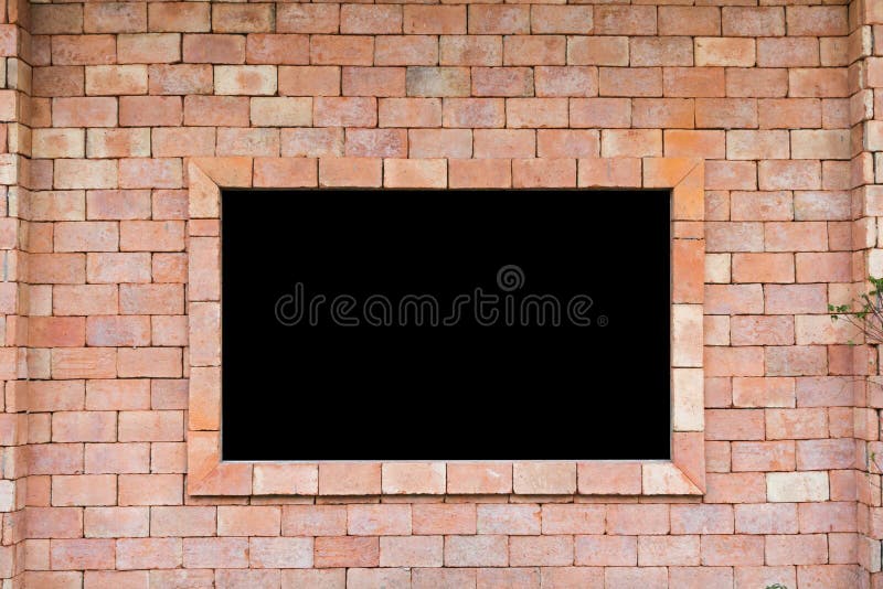 Brick blackboard stock photo. Image of copy, gallery - 45099524