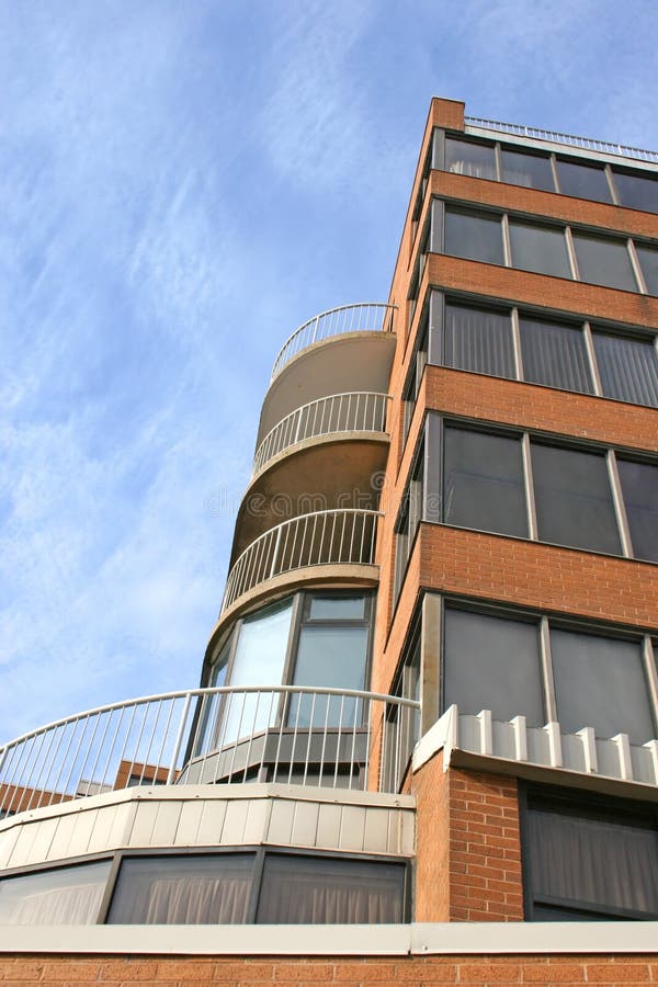 Brick Building stock photo. Image of building, terrace - 1931466
