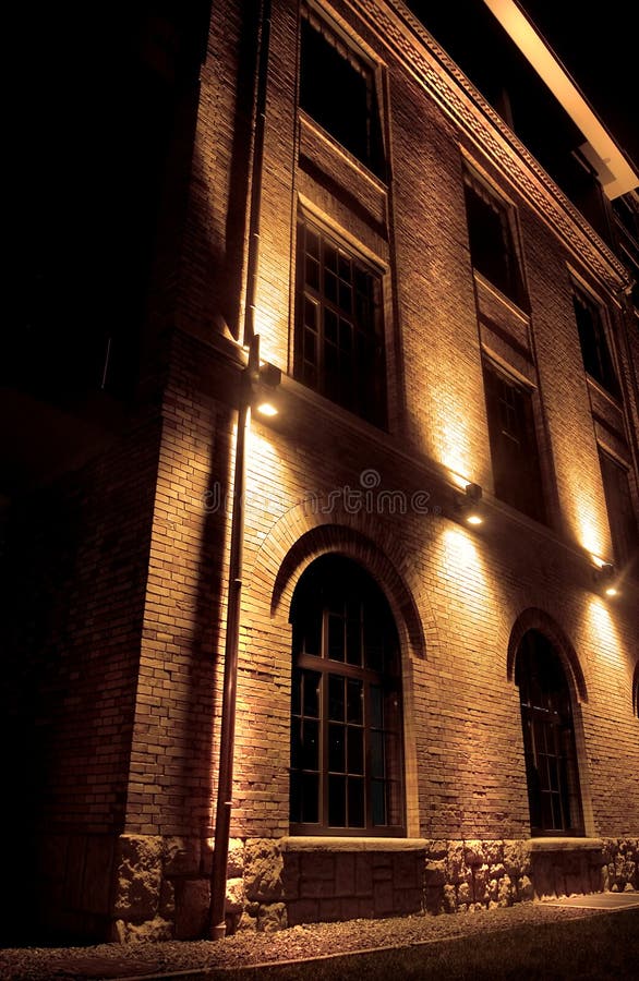 Brick building stock photo. Image of construction, scene - 22711890