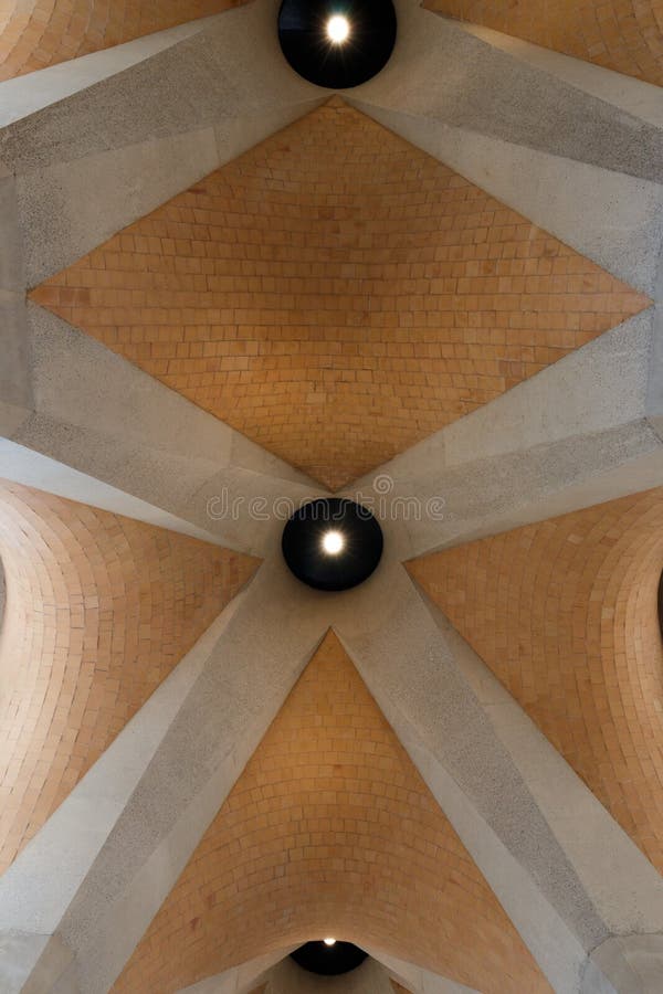 Brick ceiling stock image. Image of background, gothic - 95913333