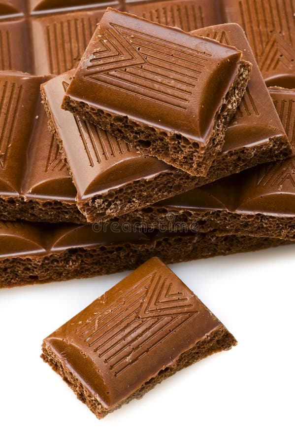 Brick of chocolate stock image. Image of addiction, dessert - 39814889