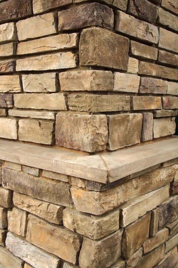 Brick column stock photo. Image of pattern, tile, building - 801646