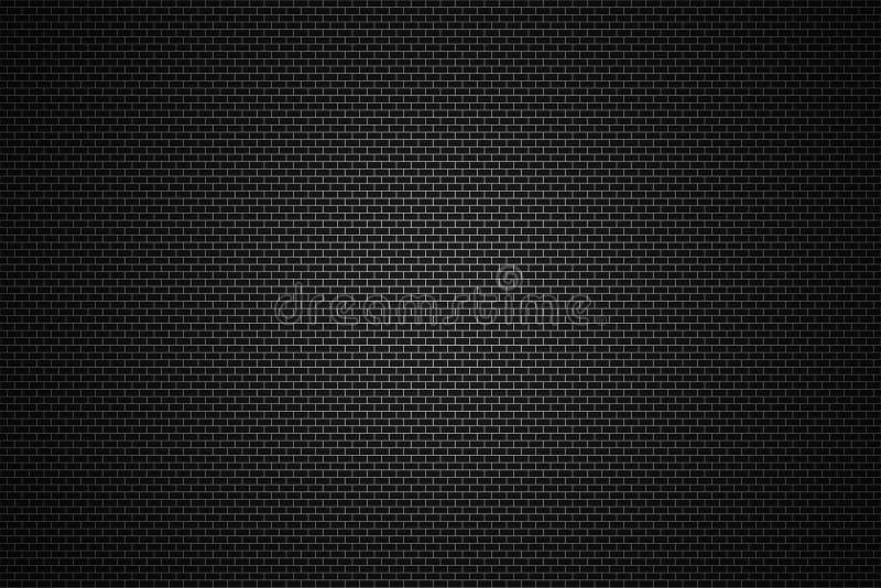 Brick Dark Background Cell Texture. with Vignette Dark Border Gradient ...