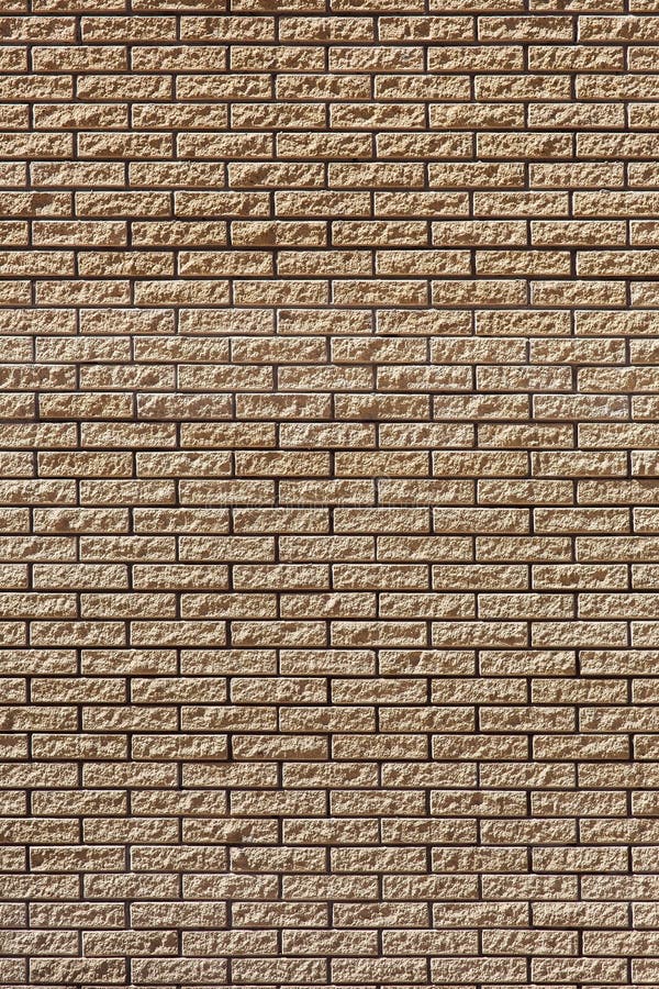 Brick Facade Wall Made of Stone. Stock Image - Image of decor ...
