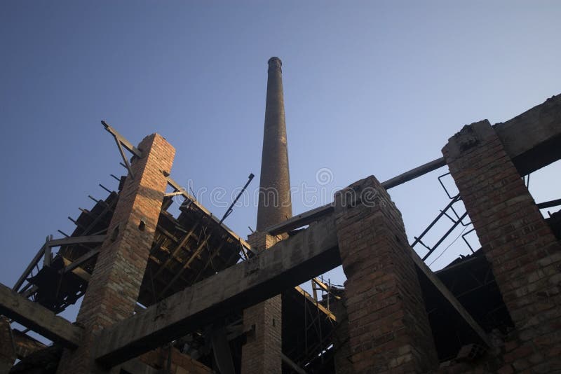 Brick factory 02 stock image. Image of melancholy, deteriorate - 1573951