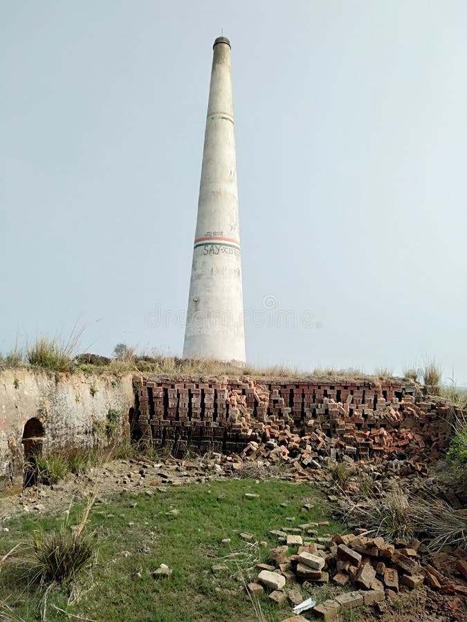 Brick Factory of a Indian Village in Forest Area Stock Photo - Image of ...