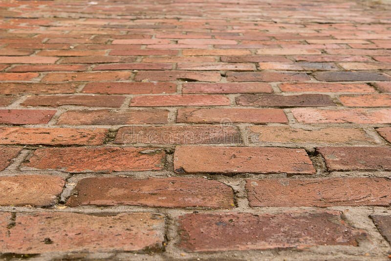 Brick footpath background. stock photo. Image of outdoors - 21551028