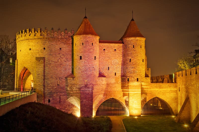 Brick fortress stock image. Image of brick, famous, autumn - 33181389