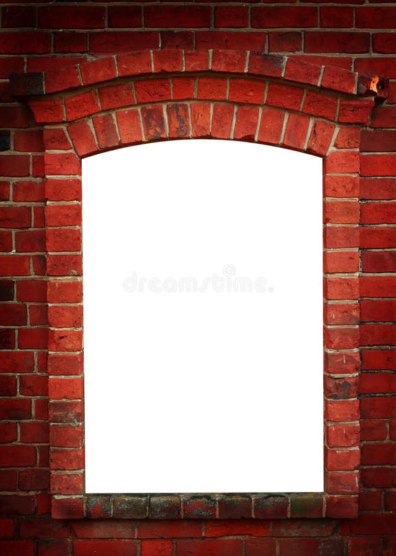 Brick framework stock photo. Image of frame, orange, black - 6414866