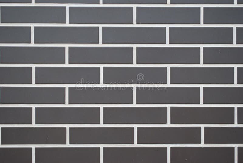 Brick Gray Wall, White Stripes Stock Image - Image of background ...