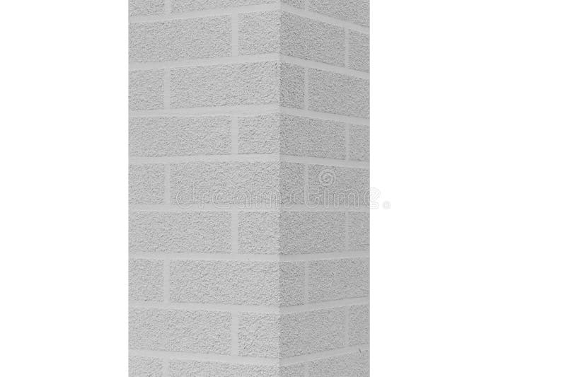Brick Grey Column Angle Architecture Abstract Pattern Detail Element ...
