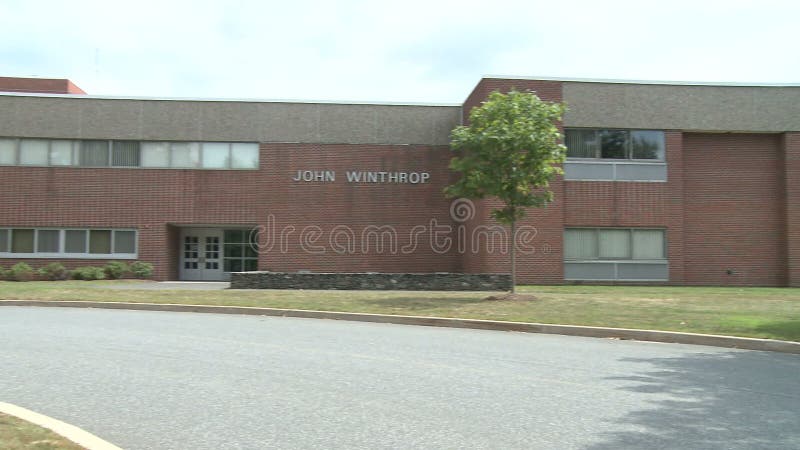 Brick High School (1 of 3) stock video. Video of books - 64474763