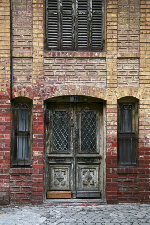 Brick house stock image. Image of backdrop, architecture - 11234185