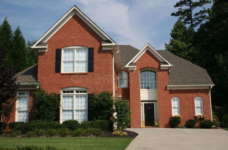 Brick House 15 stock photo. Image of architecture, building - 1371244