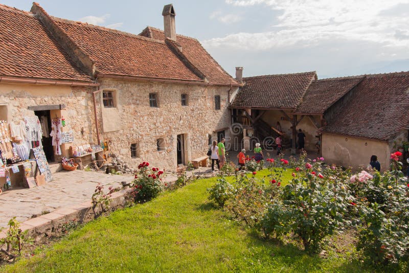 Brick hut editorial stock photo. Image of entrance, romania - 62604038