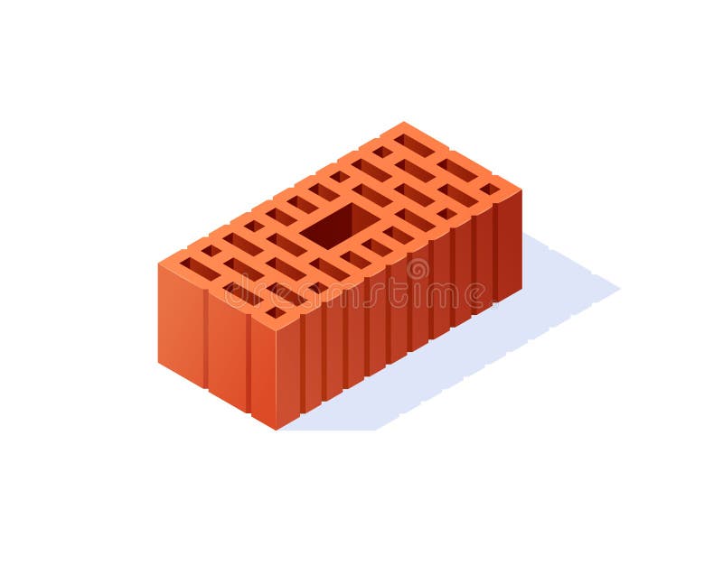 Isometric Brick Course Patterns Stock Illustration - Illustration of ...