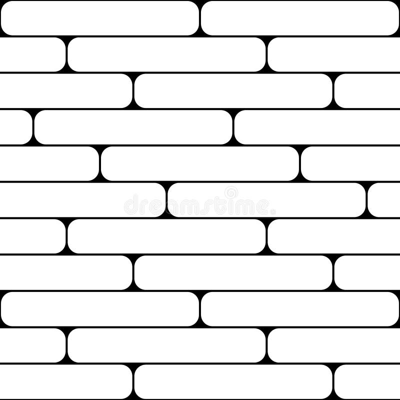 Continuous Brick Outline Stock Illustrations – 101 Continuous Brick ...