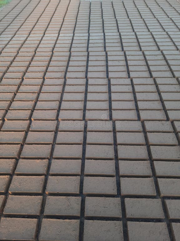 The Brick Making Process after the Printing Process and Entering the ...