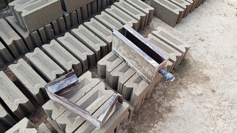 Brick molding tool stock photo. Image of light, manufacturing - 321340396