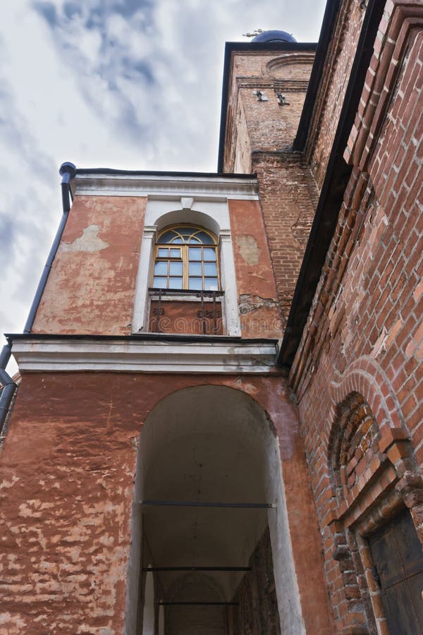 Brick monastery corner stock photo. Image of church, christian - 90753922