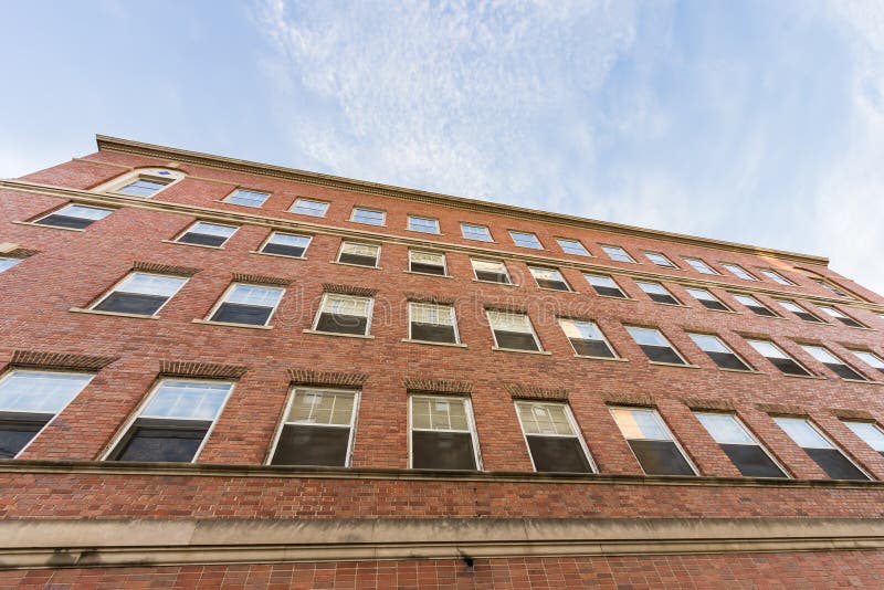 Brick Office Building stock photo. Image of winstonsalem - 82149522