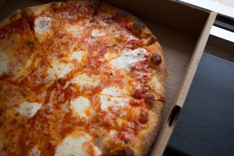 Brick Oven Pizza stock image. Image of crust, sauce, fresh - 89755847