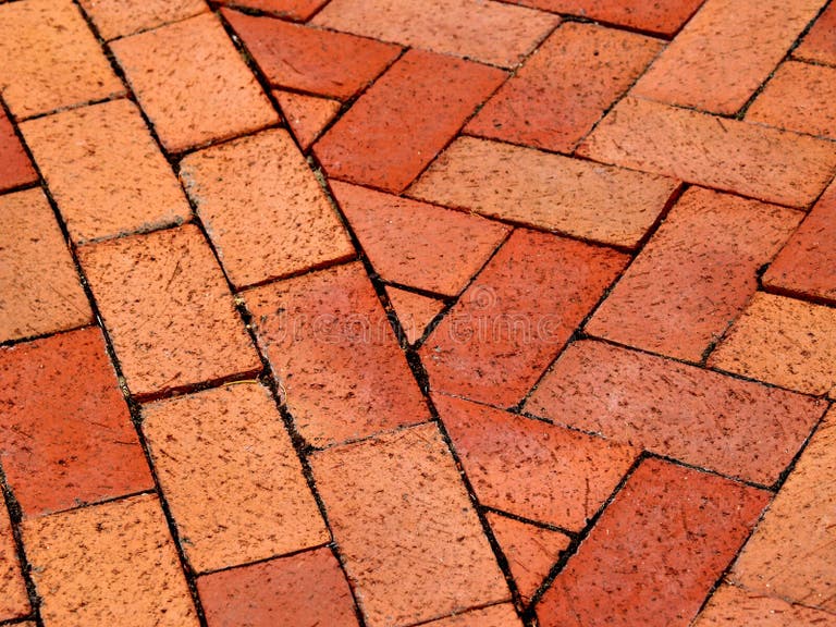 Brick Path stock image. Image of walk, patterned, brick - 2644379