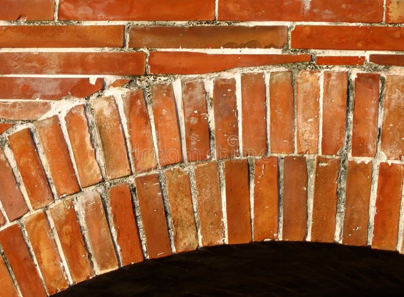 Brick Pattern and Arch stock photo. Image of ruins, brick - 573602
