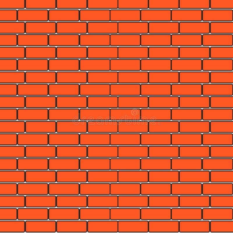 Brick Pattern. Background Brick Wall. Vector Illustration Stock Vector ...