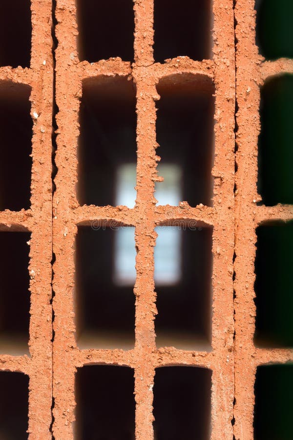 Brick pattern with hole stock image. Image of holes, masonry - 48398009