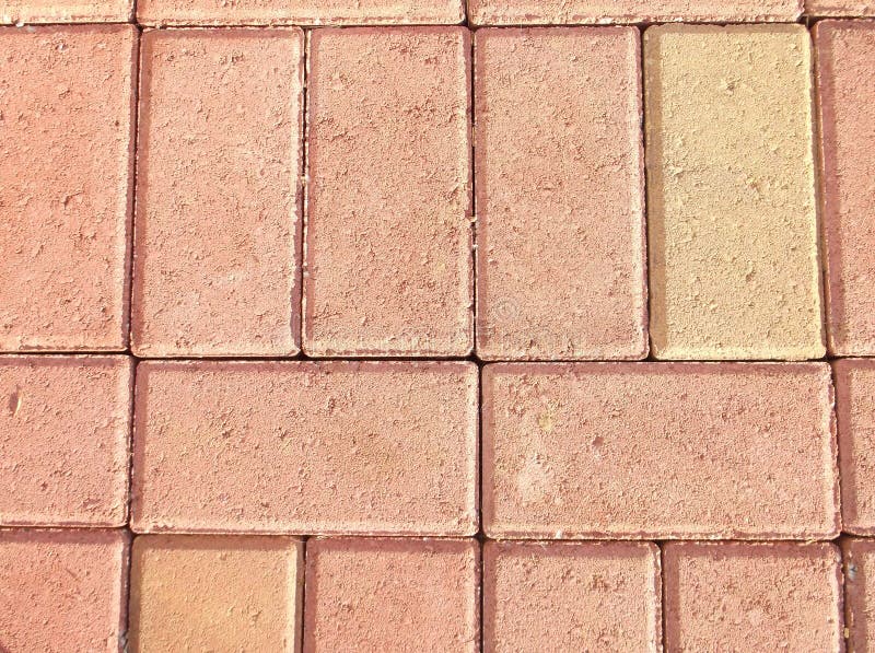 A Brick Pattern for a Patio. Stock Photo - Image of cobblestone, patio ...