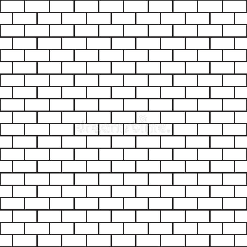 Brick Pattern. Seamless Vector Background Stock Vector - Illustration ...
