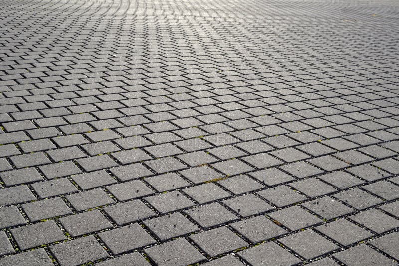 Brick paved city square stock photo. Image of gray, paved - 49031262