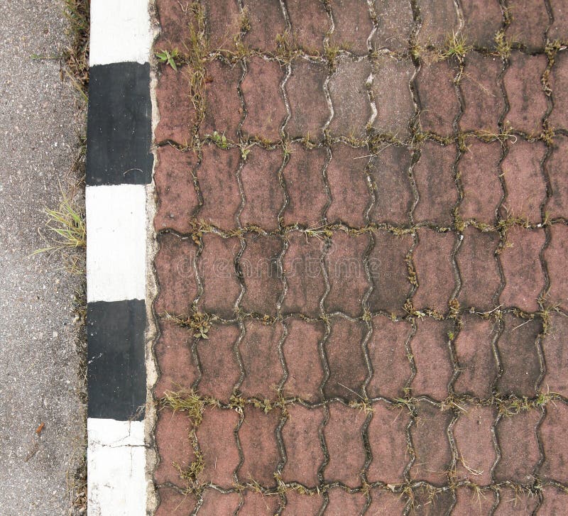 Brick pavement stock image. Image of block, pave, detail - 33764265