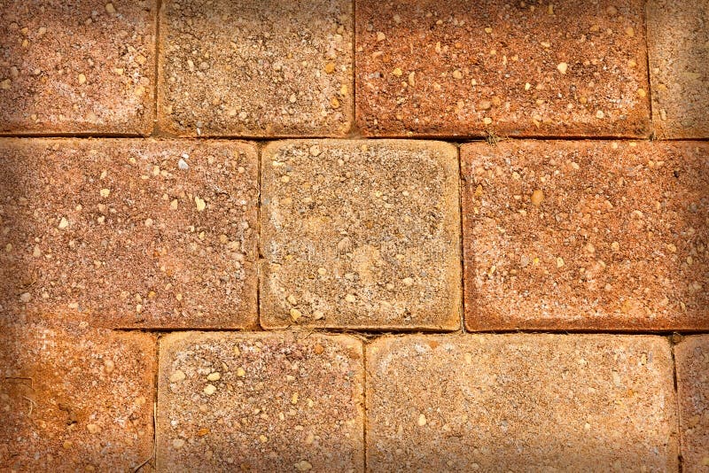 Garden Patio Stone Pavers Top View Stock Image - Image of patio ...