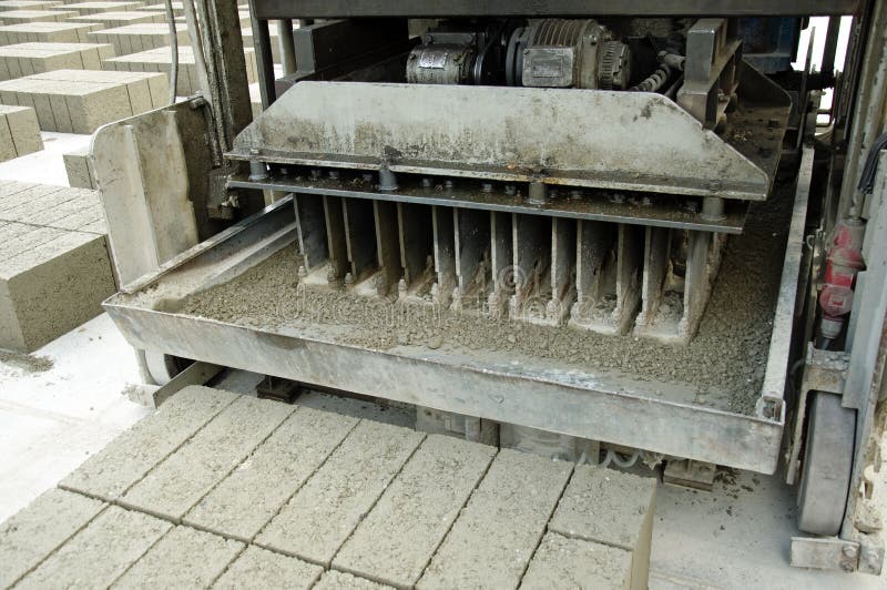 Brick production stock image. Image of factory, equipment - 21420375