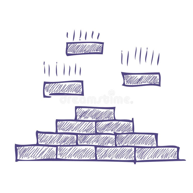 Pyramid Bricks Stock Illustrations – 1,296 Pyramid Bricks Stock ...