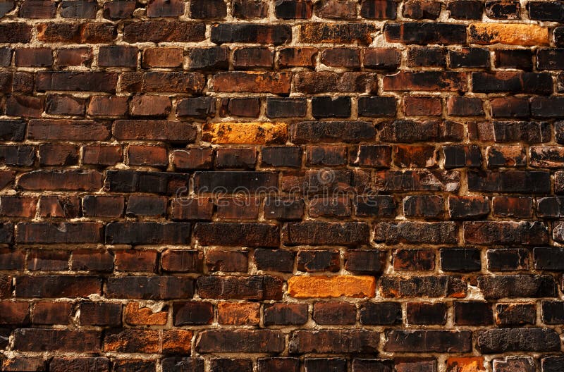 Brick. Red Burnt Brick. Background or Texture of Blocks of Different ...