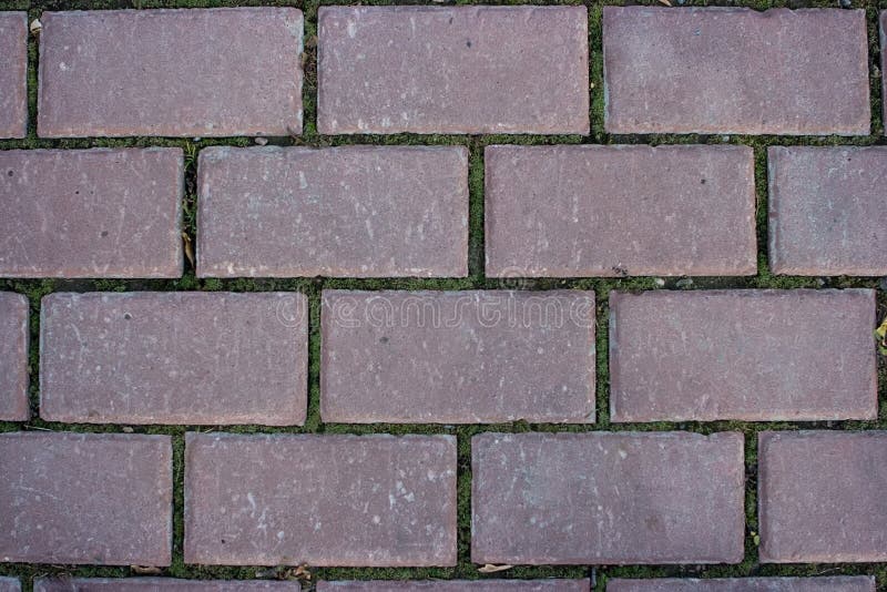 Brick road stock image. Image of brick, grass, alley, cobblestone - 6967677