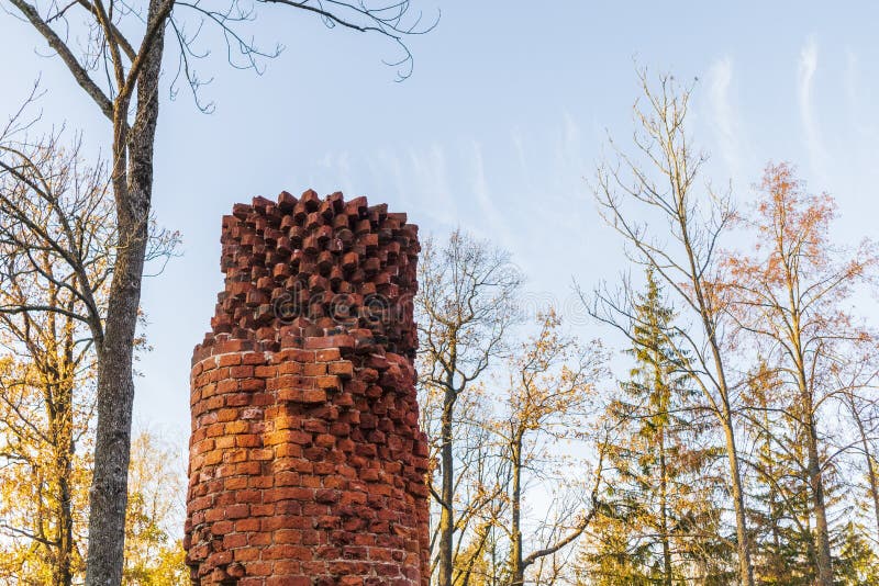 Brick Round Column Work Manual Assembly Excavation Ancient Architecture ...