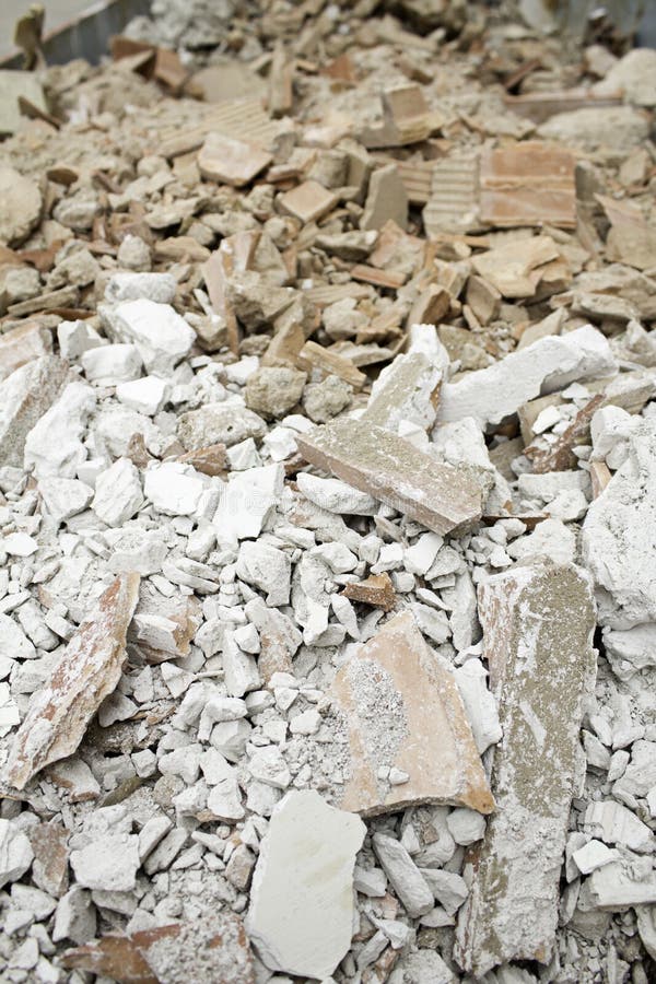 Bricks and rubble stock image. Image of rubbish, pieces - 30231505