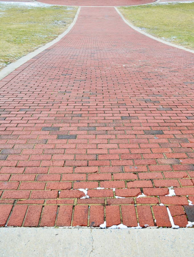 Brick Sidewalk Detail stock photo. Image of converging - 29461540