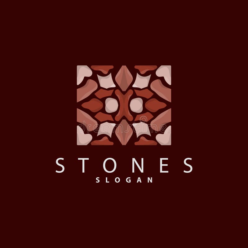 Brick Stone Logo, Premium Elegant Design, Vector Wallpaper Stone House ...