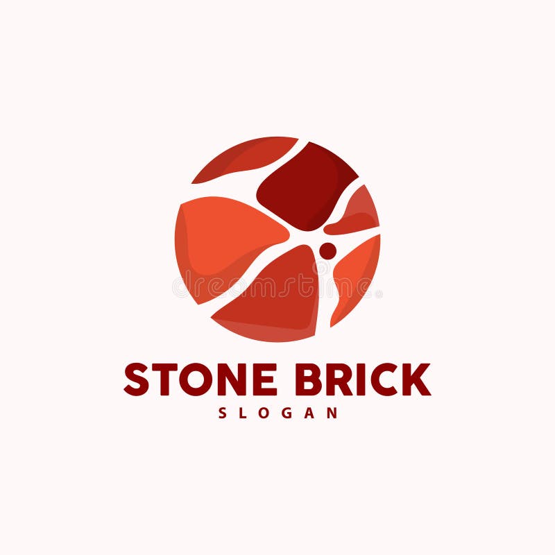 Brick Stone Logo, Premium Elegant Design, Vector Wallpaper Stone House ...