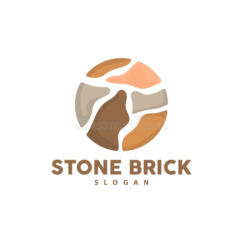 Stone Logo, Premium Elegant Design, Stone Balance Vector, Stepping Rock ...