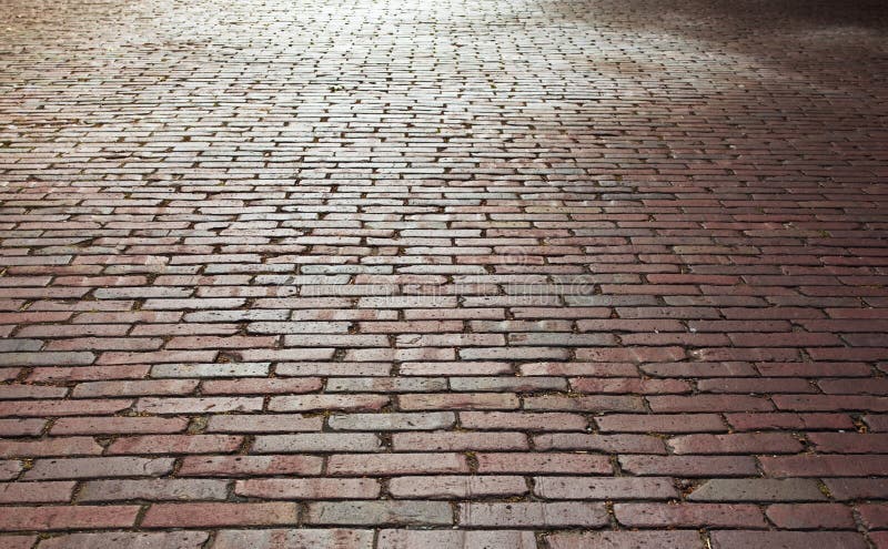 Brick street stock image. Image of abstract, repetition - 11096519