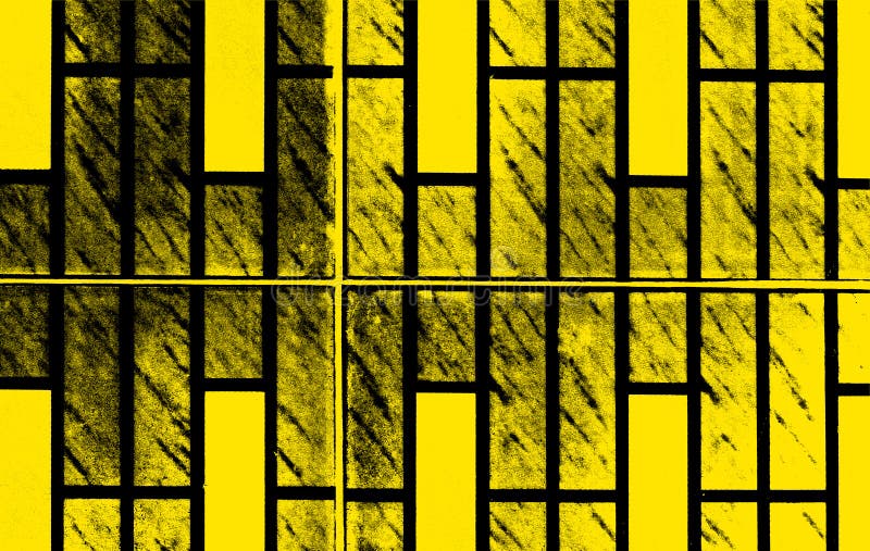 Brick Structural Yellow Grunge Textured Pattern Background Stock Image ...
