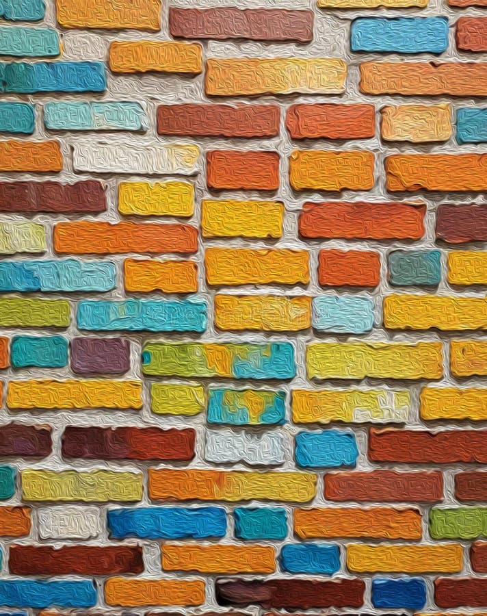 Brick Texture. Pattern for Printing on Wall Decorations, Covers ...